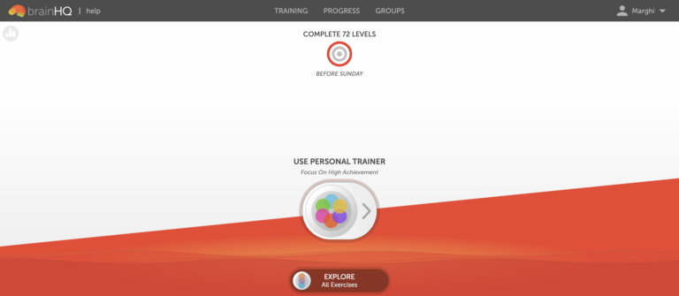 A New Look for Your BrainHQ Training Page - BrainHQ
